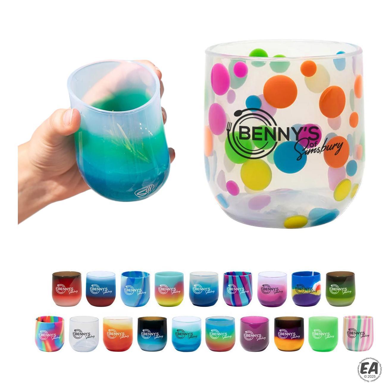 Customized Silipint 12 oz Wine Glass | Promotional Wine Glasses ...