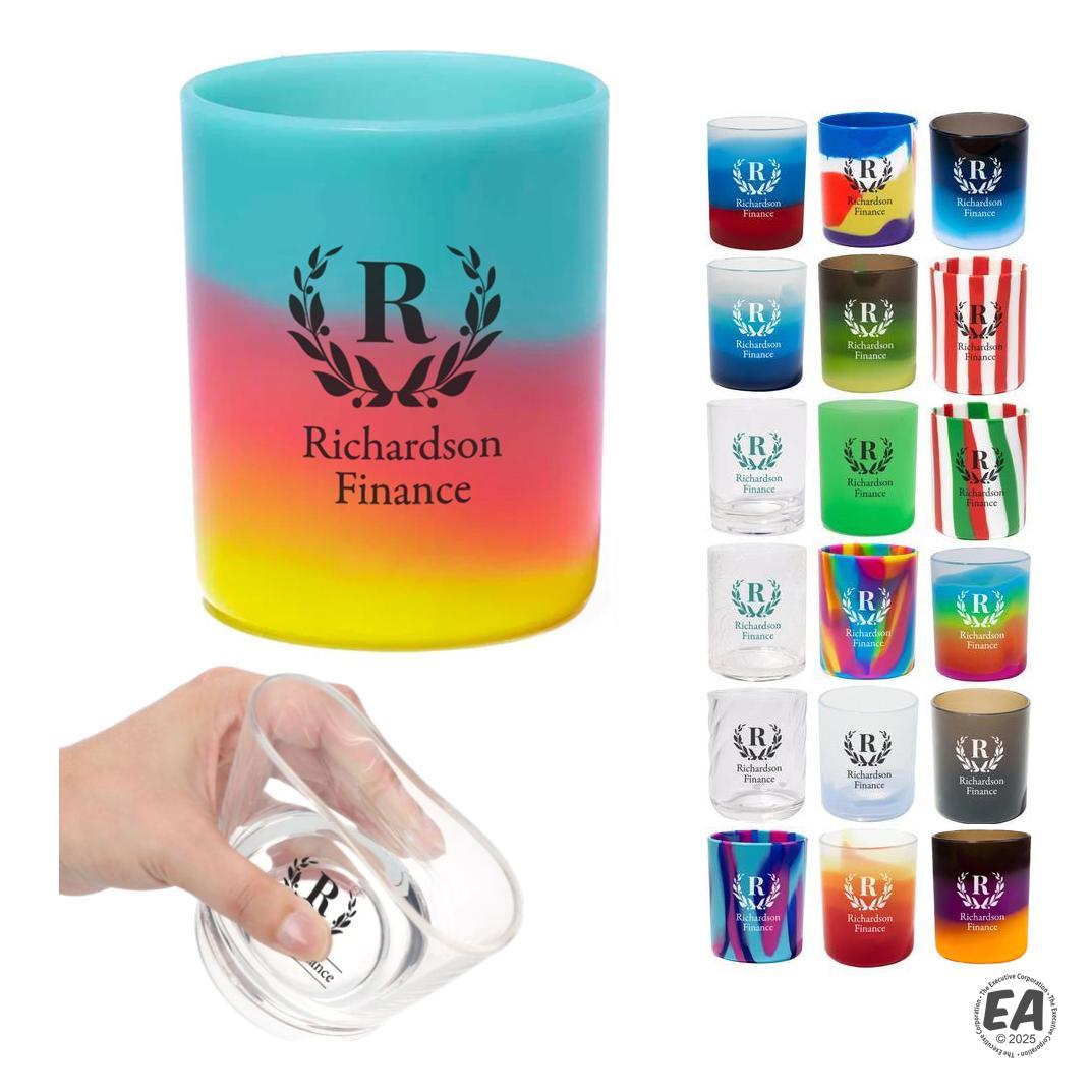 Promotional Silipint 12 oz On The Rocks Cup | Customized Pint Glasses ...