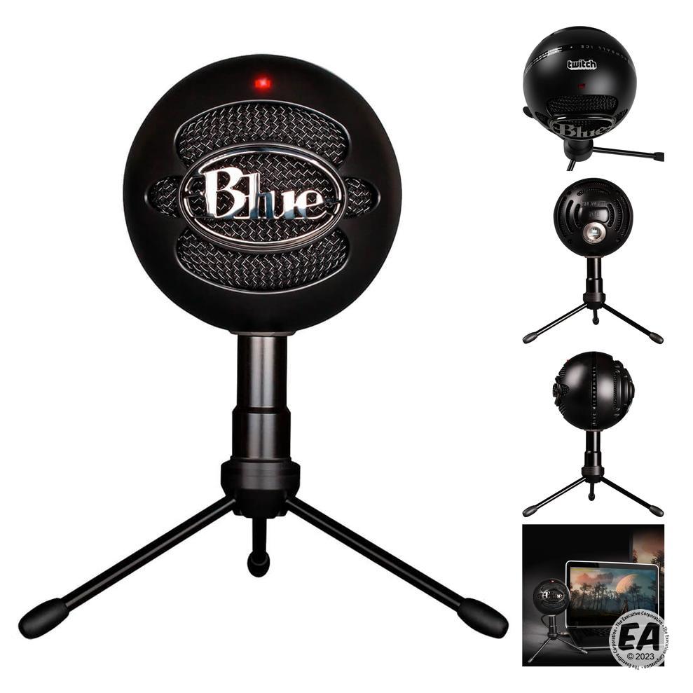 Custom Blue Snowball ICE USB Microphone | Customized Computer ...