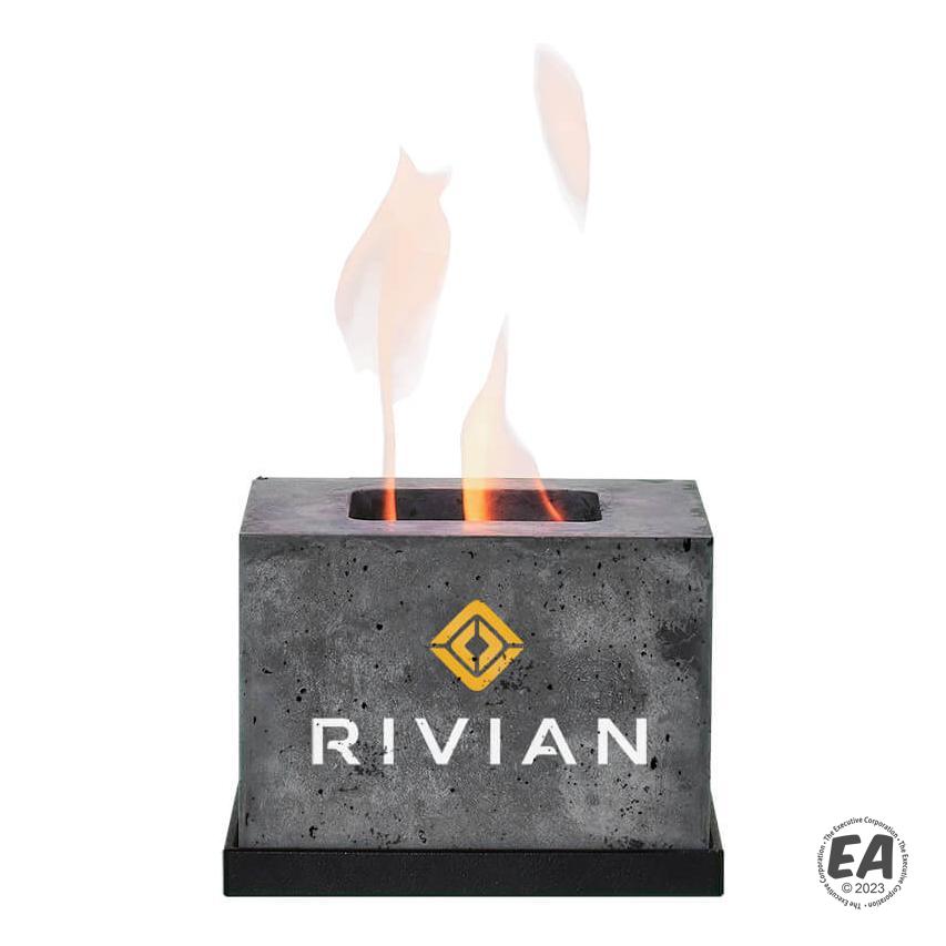 Promotional FLIKR Fire Personal Square Fireplace | Custom Camping ...