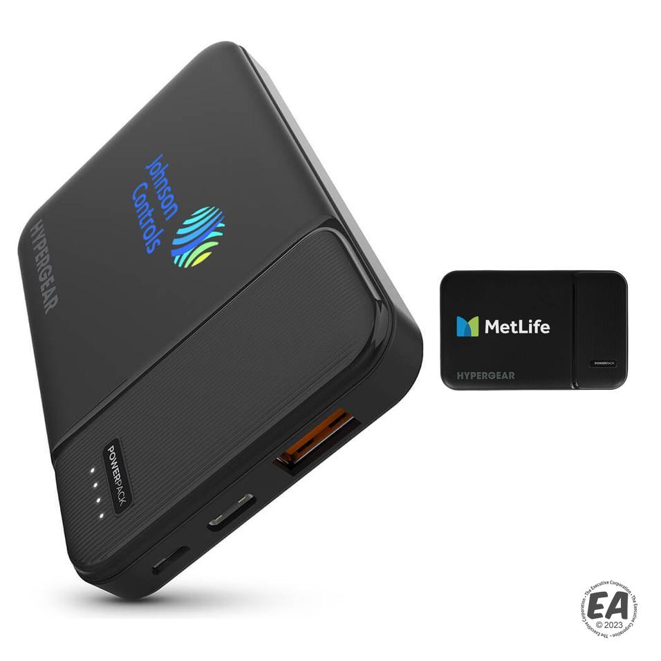 Promotional HyperGear PowerPack Mini 20W PD Power Bank 5K - 5000mAh ...