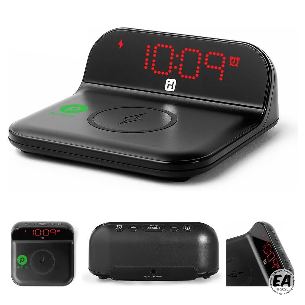 Customized Ihome Alarm Clock With Qi Wireless Charger | Promotional ...