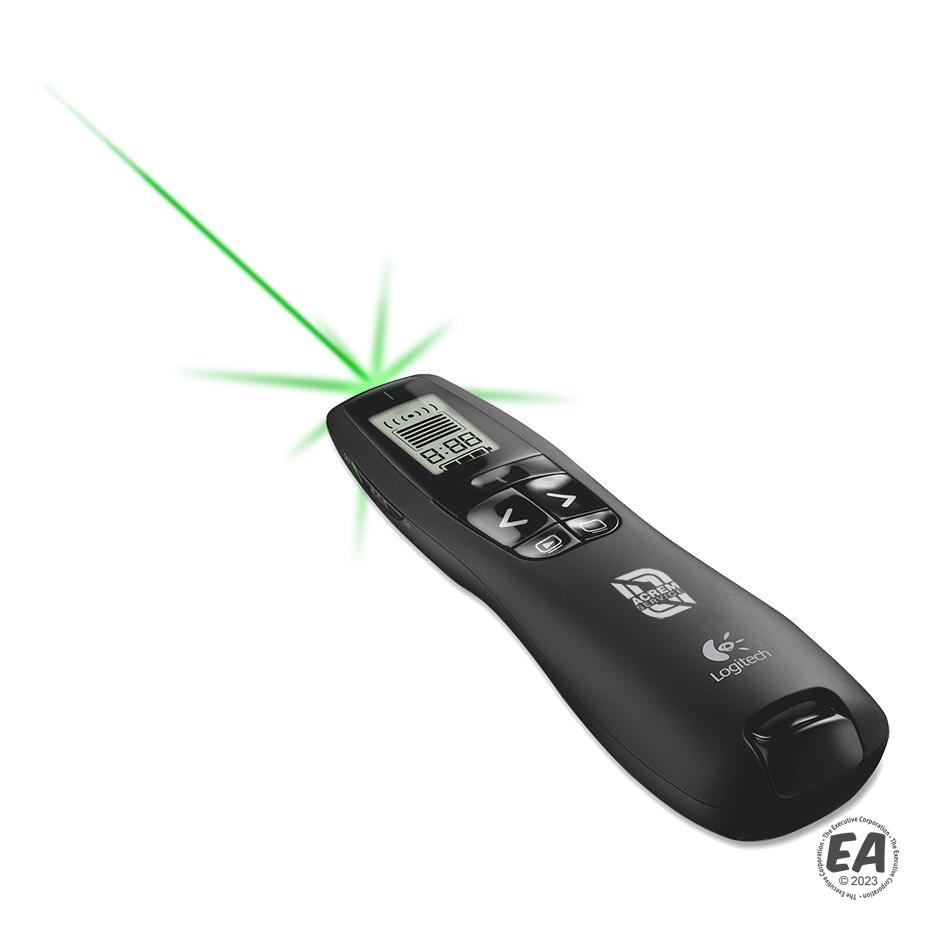 Promotional Logitech R800 Professional Presenter (Green Laser ...