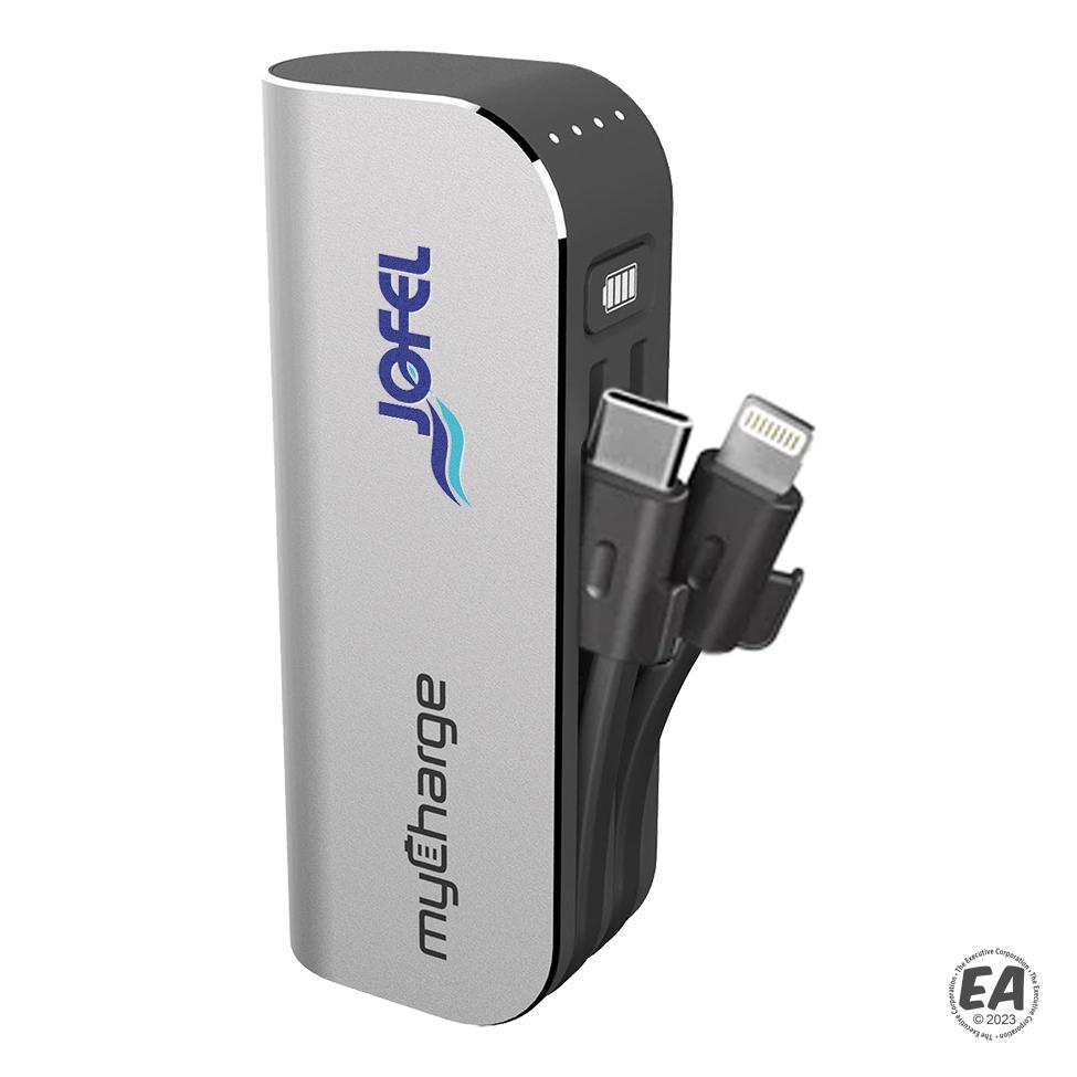 Promotional myCharge Universal Hub Mini 3350mAh Portable Charger ...