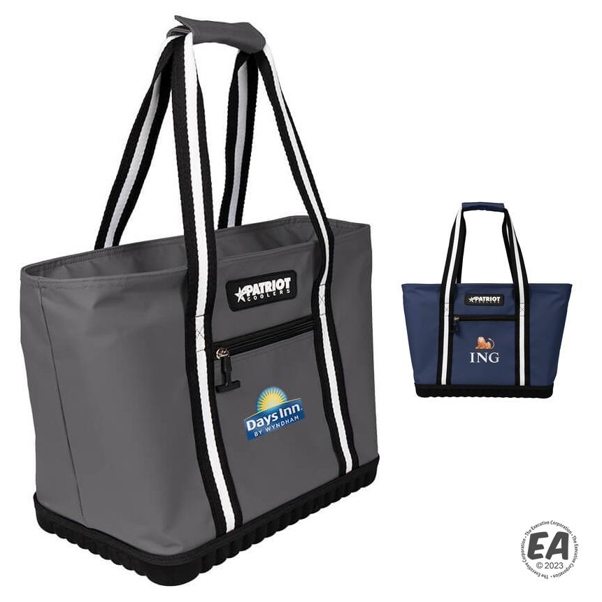 Customized Patriot Cooler Tote 8 Gallon | Promotional Cooler Bags ...