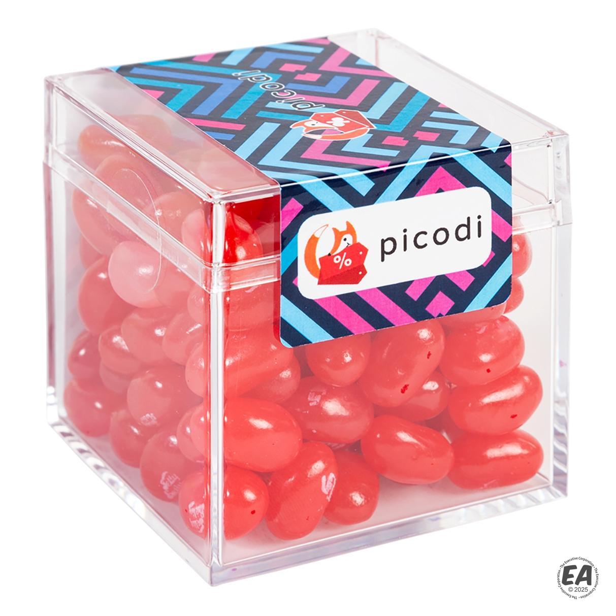Customized Sweet Boxes Treat Cube: Jelly Belly | Branded Candies ...