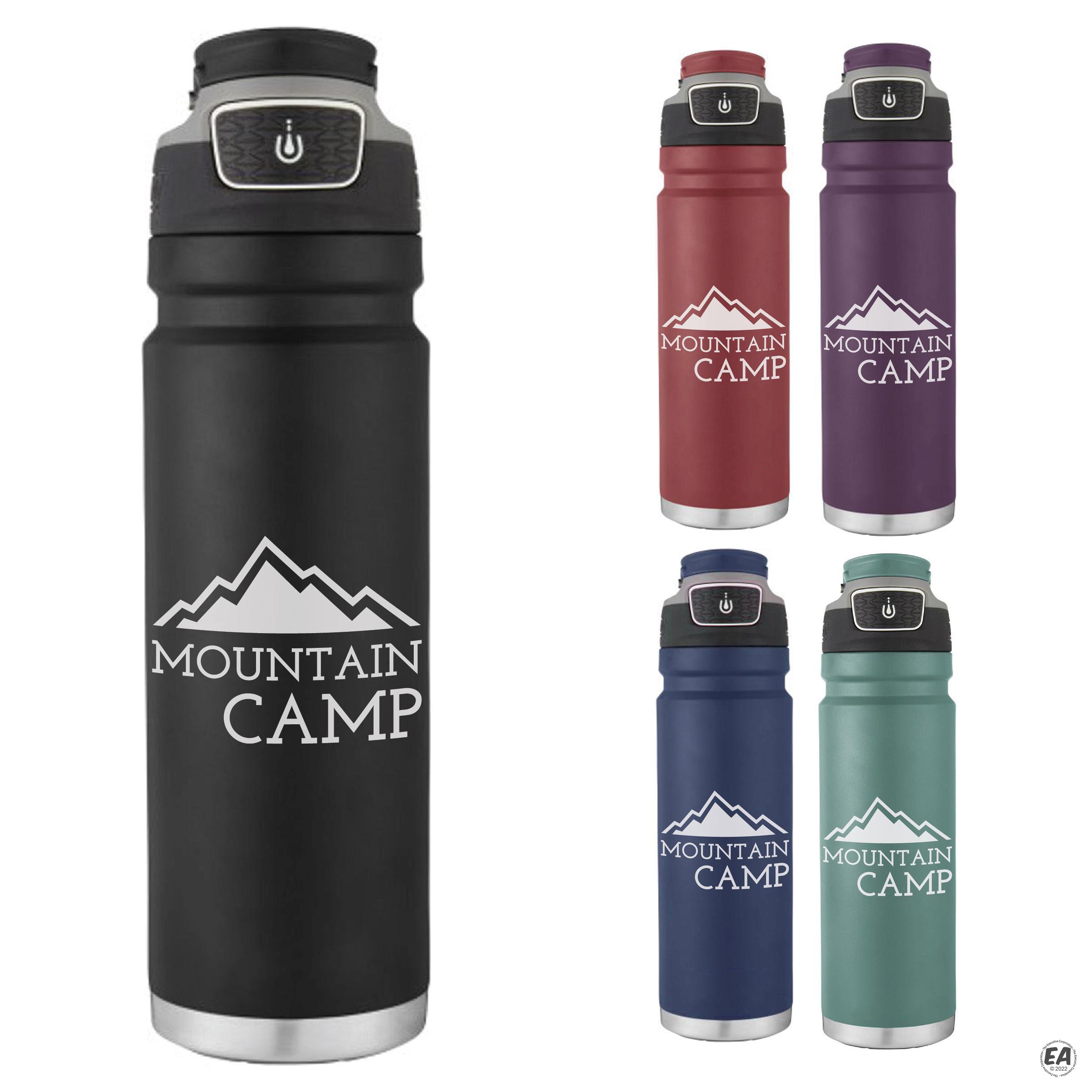 Customized Coleman 24 oz. Freeflow Stainless Steel Hydration Bottle ...