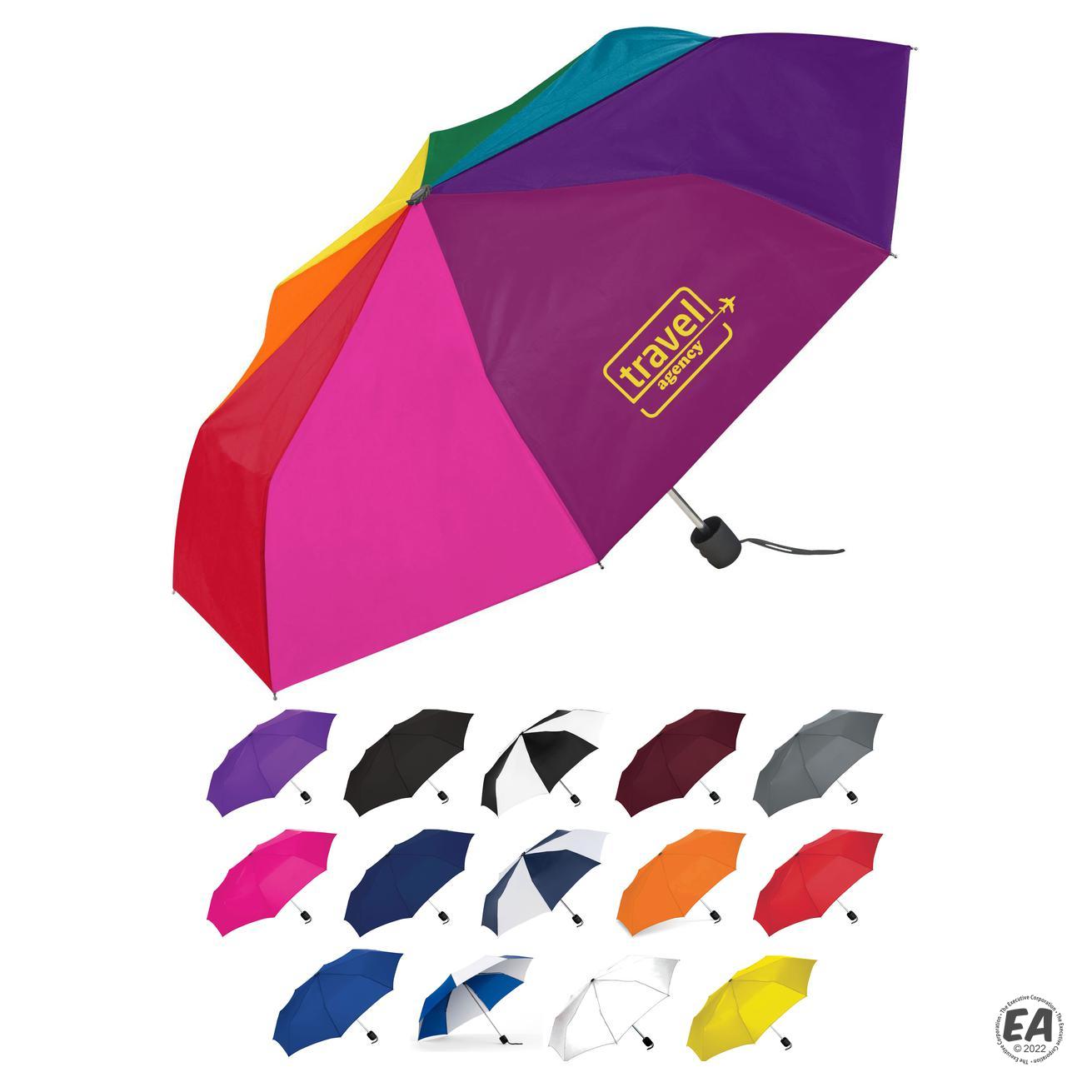 Customized ShedRain Mini Compact - 42 Arc Umbrella | Branded Umbrellas ...