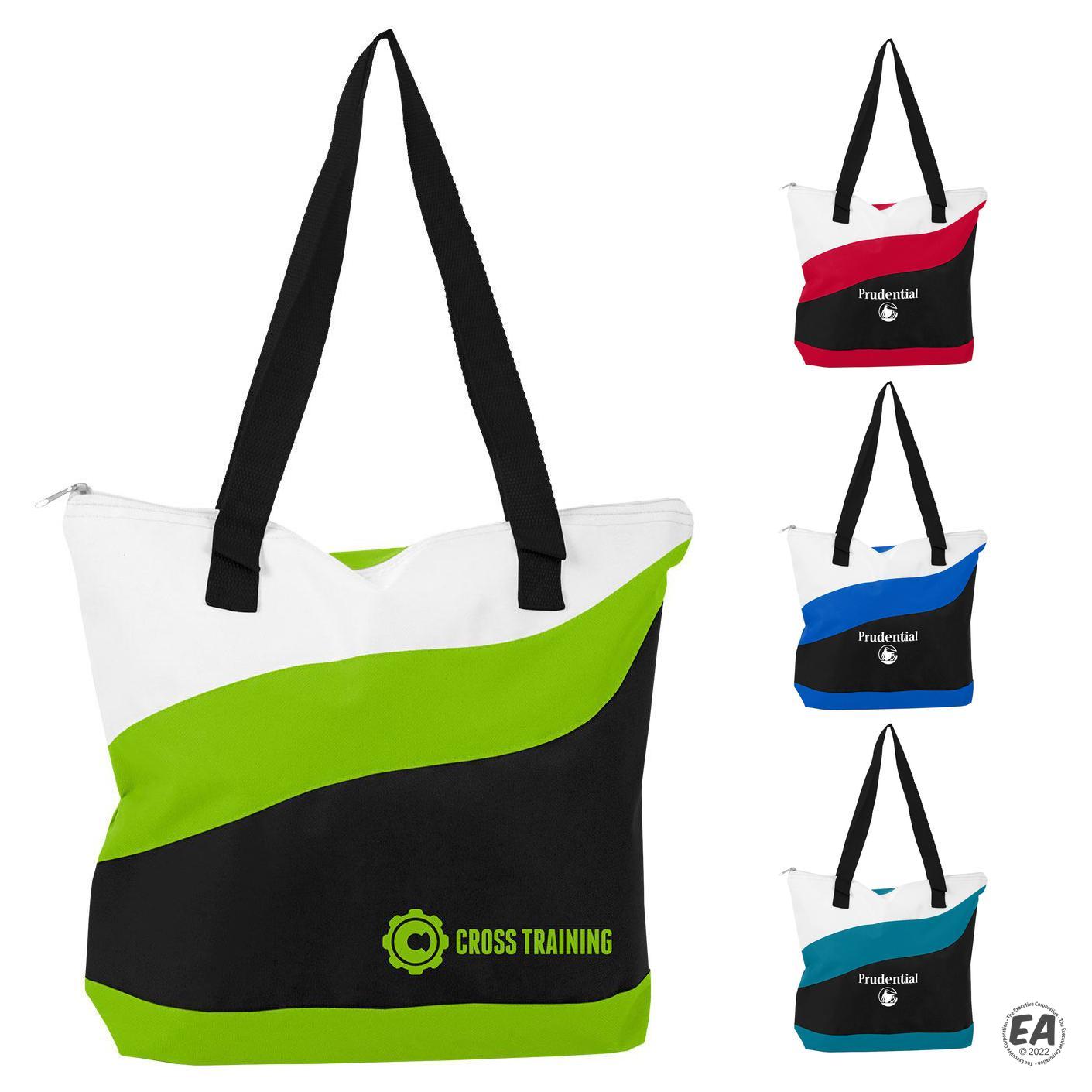 Customized Wave Tote Bag | Promotional Cotton Tote Bags | Custom Wave ...