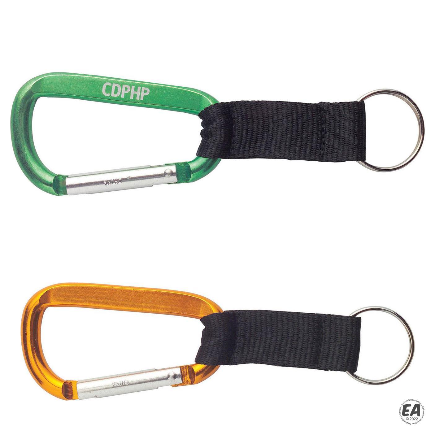 Custom Carabiners With Strap | Customized Carabiner Keychains ...