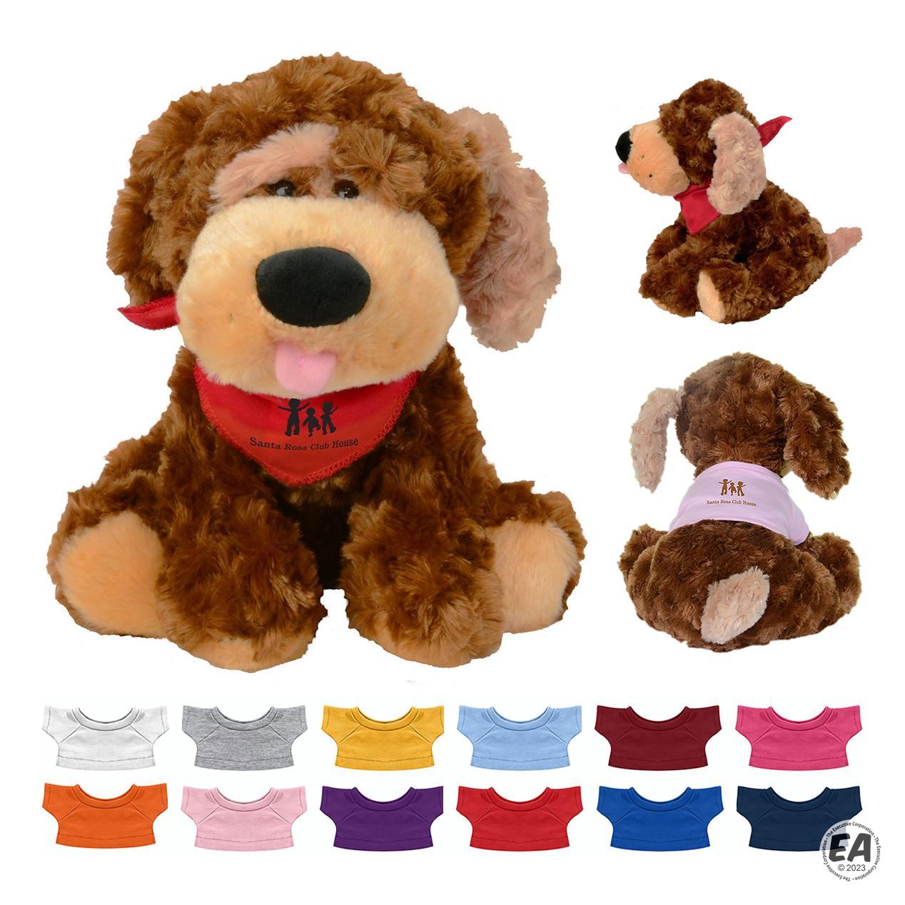 Branded Luke Dog Stuffed Animal (Medium) | Customized Stuffed Animals ...