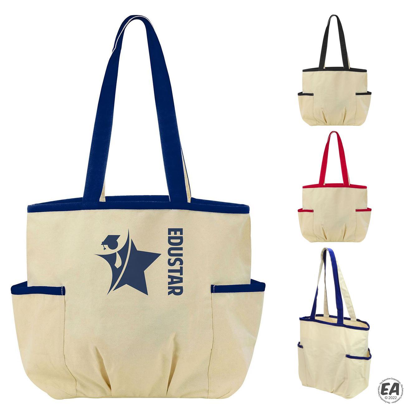 Customized In Tow Tote Bag | Promotional Cotton Tote Bags | Branded In ...