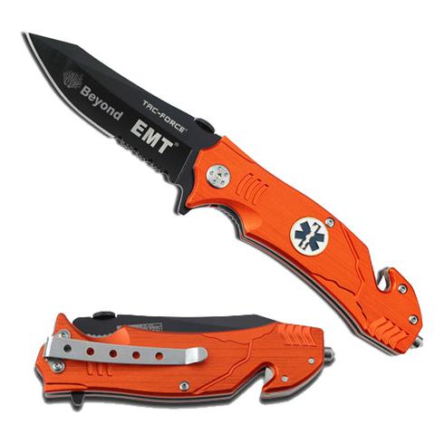 Promotional Tac-Force Premium EMT Rescue Knife | Branded Blade Knives ...