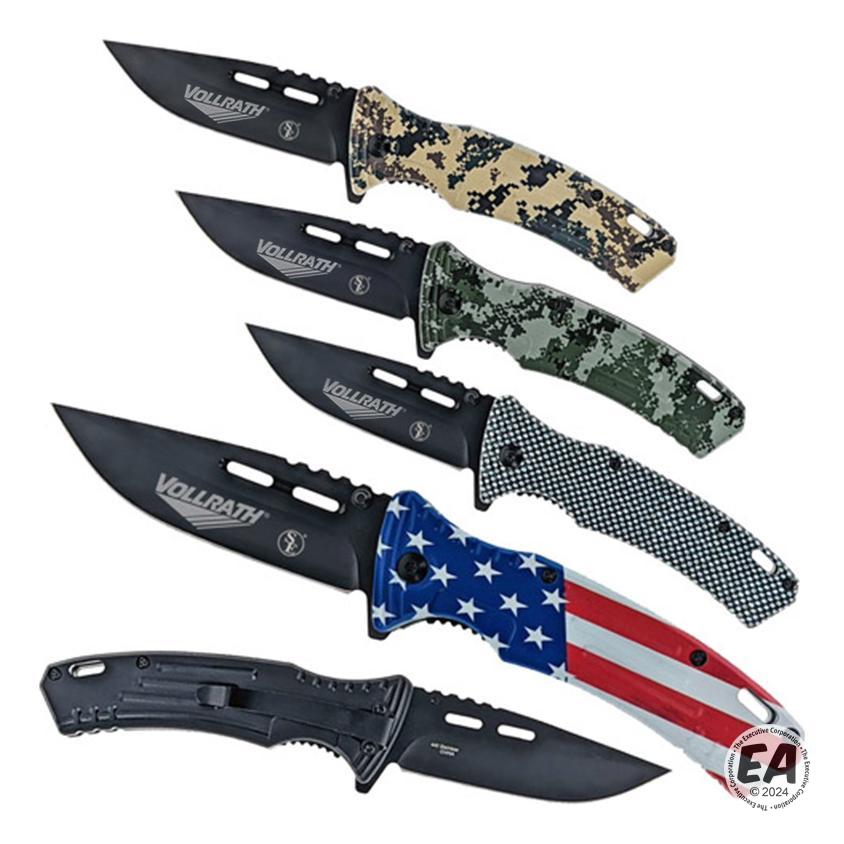 Promotional Lightwight Comfort Grip Pocket Knife | Customized Blade ...