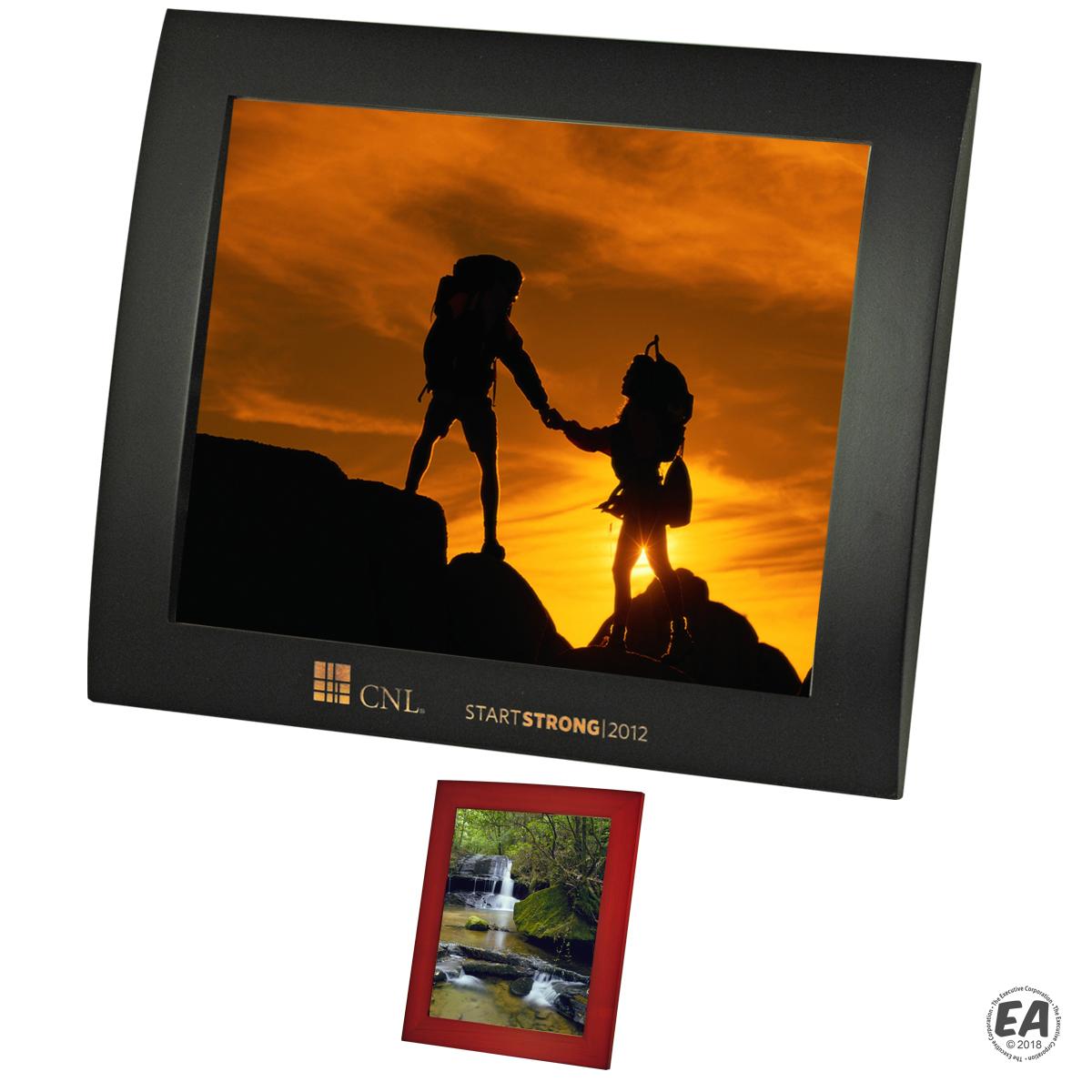 Promotional Curved Style 8x10 Picture Frame | Customized Wooden Picture ...
