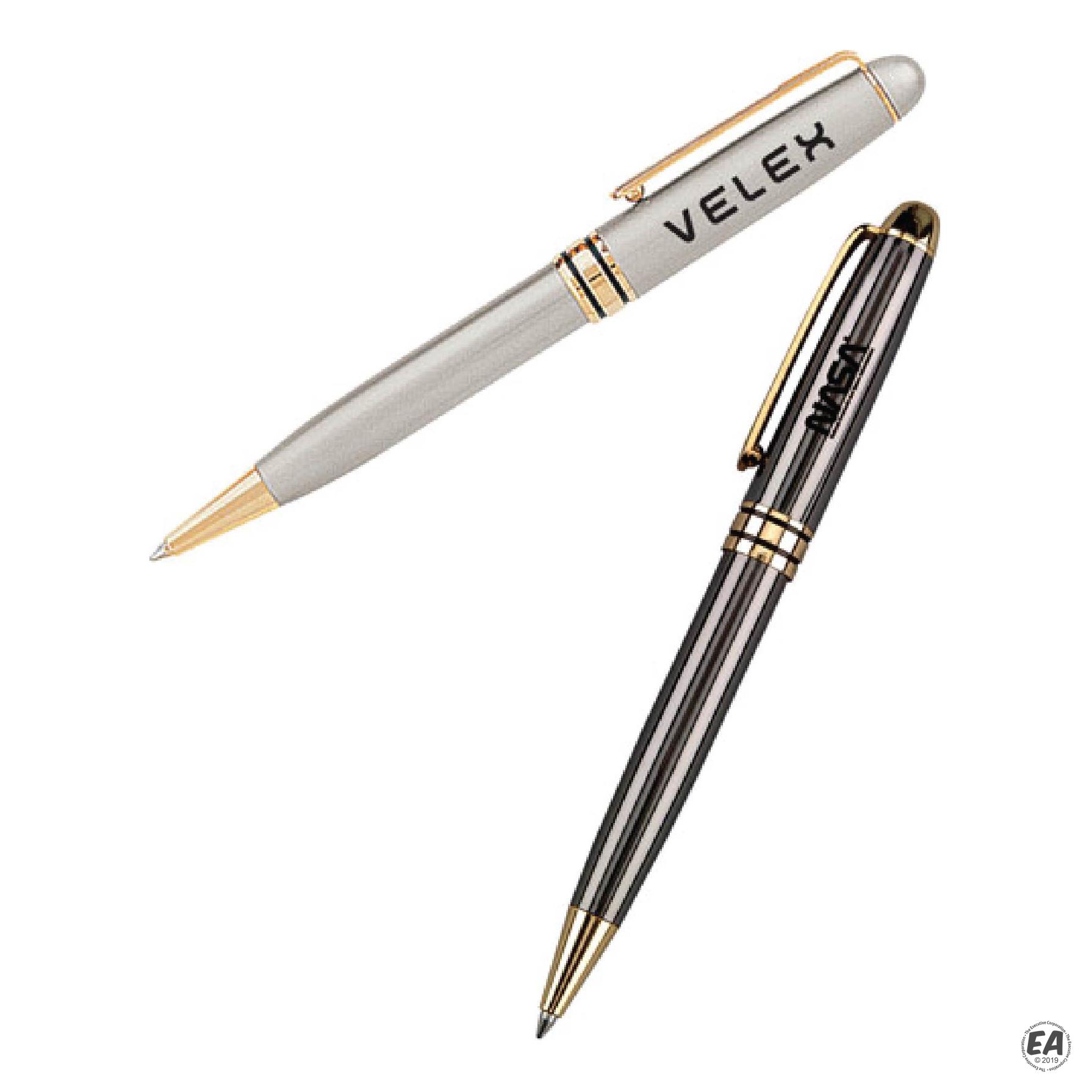 Customized Financial Manager Twist-Action Ballpoint Promotional Pen ...