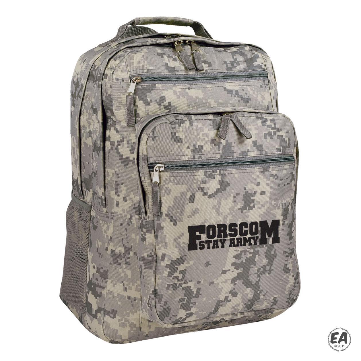 Custom Digi Camo Travel Backpack | Customized Laptop Backpacks ...