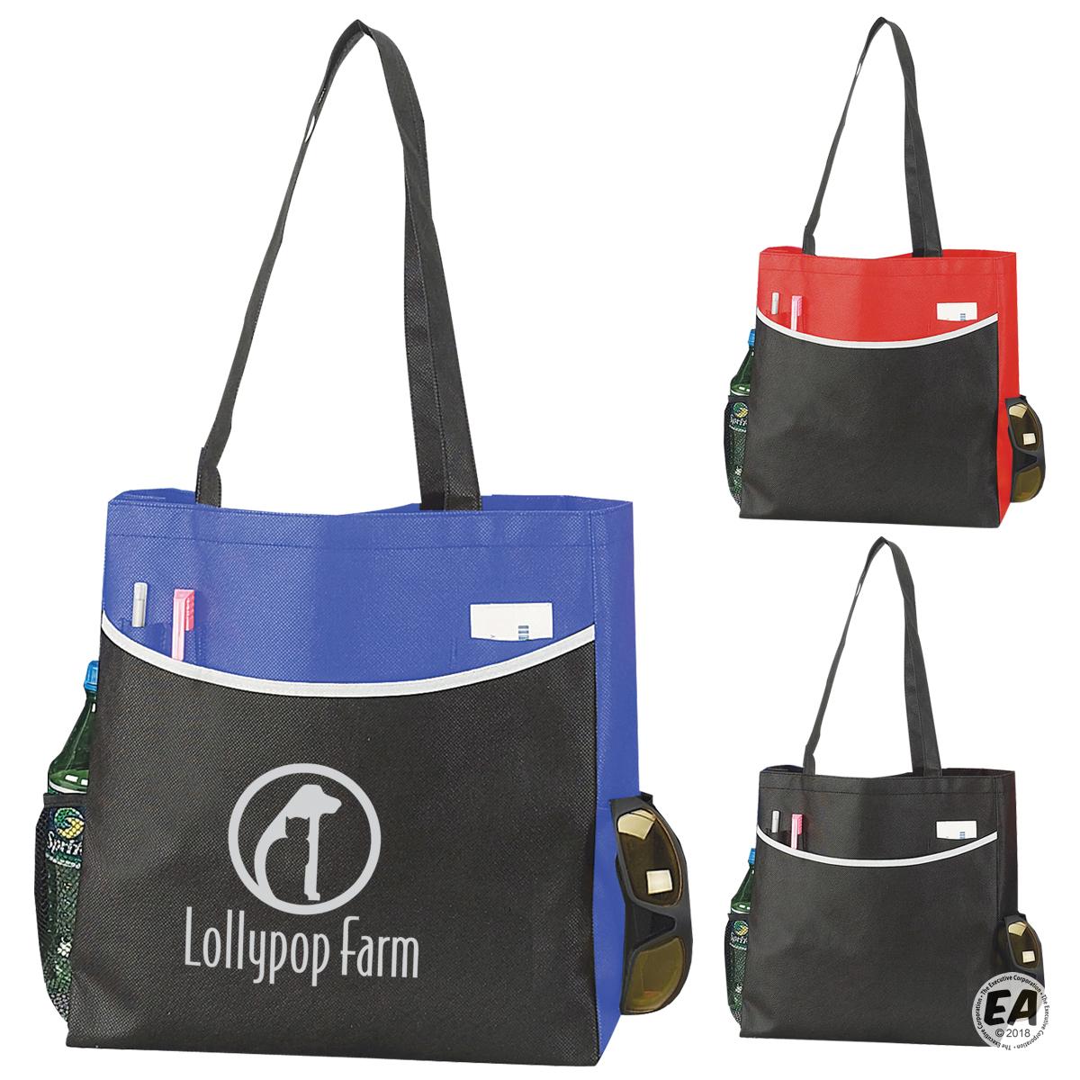 Promotional Nonwoven Conference Tote Bag | Customized Tote Bags ...
