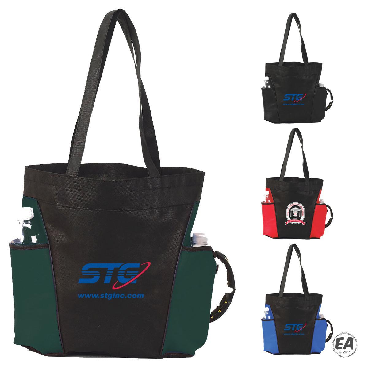 Branded Large Nonwoven Event Tote Bag | Customized Tote Bags ...