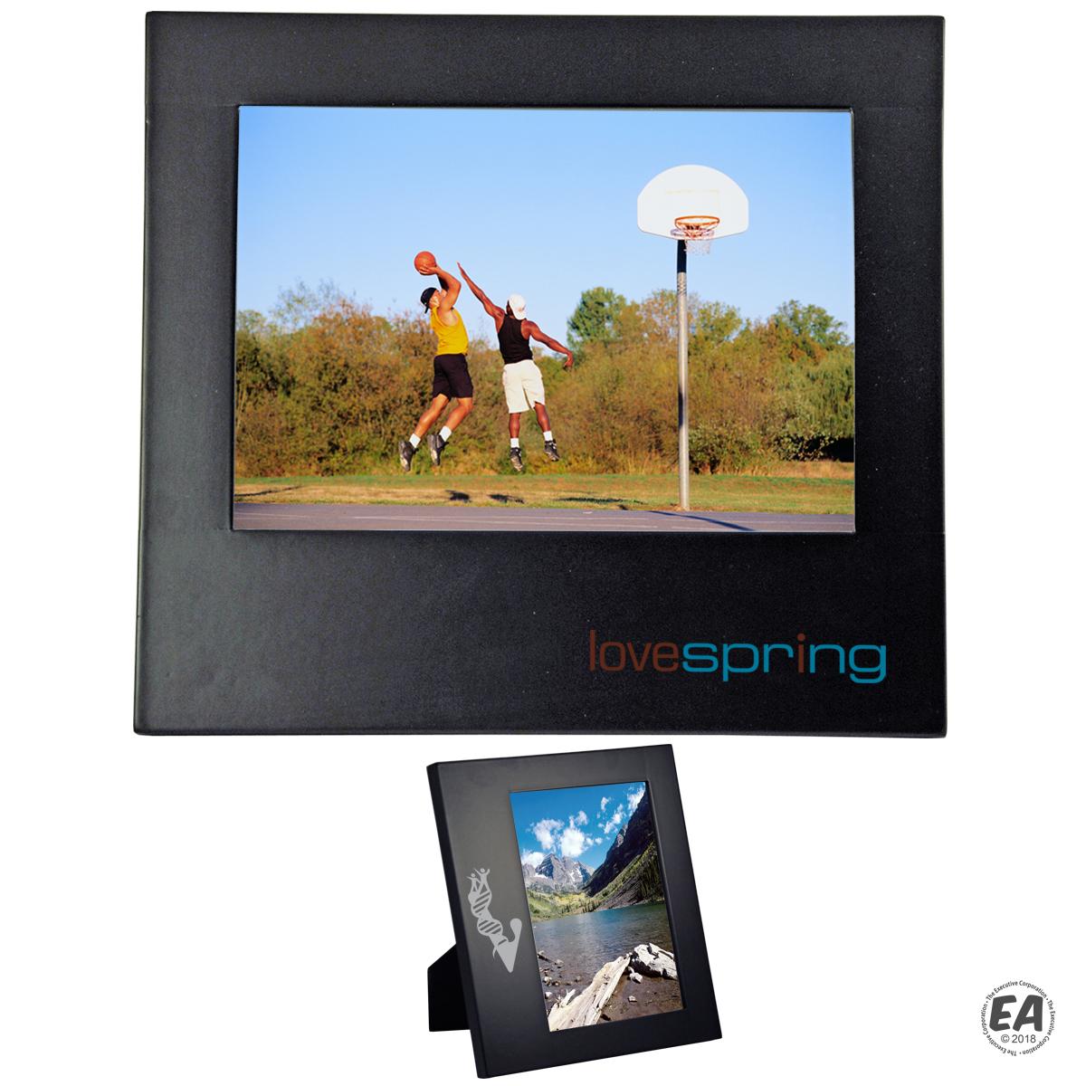 Promotional Wide border Black Wood Frame 5x7 | Custom Wooden Picture ...