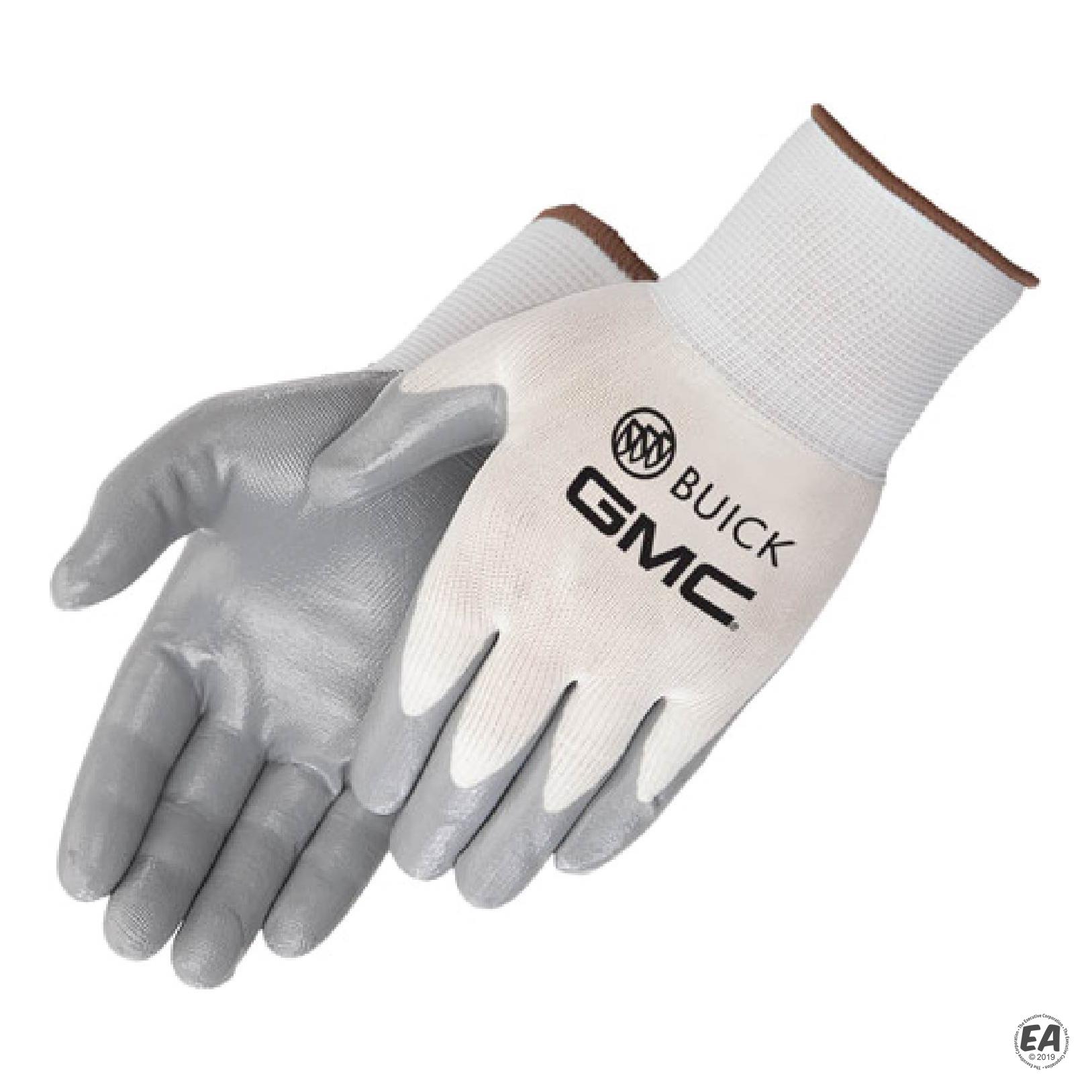 Branded Ultra-Thin Nitrile Palm Coated Knit Gloves | Promotional Work ...