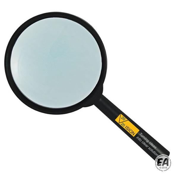 Custom 3x Hand Held Magnifier | Promotional Hand Magnifiers ...