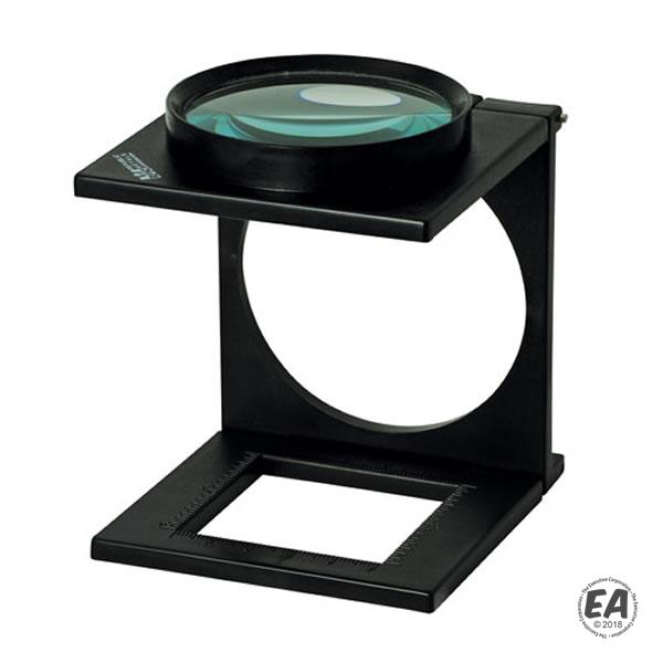 Customized 3.3X Folding Stand Magnifier with Ruler | Promotional ...
