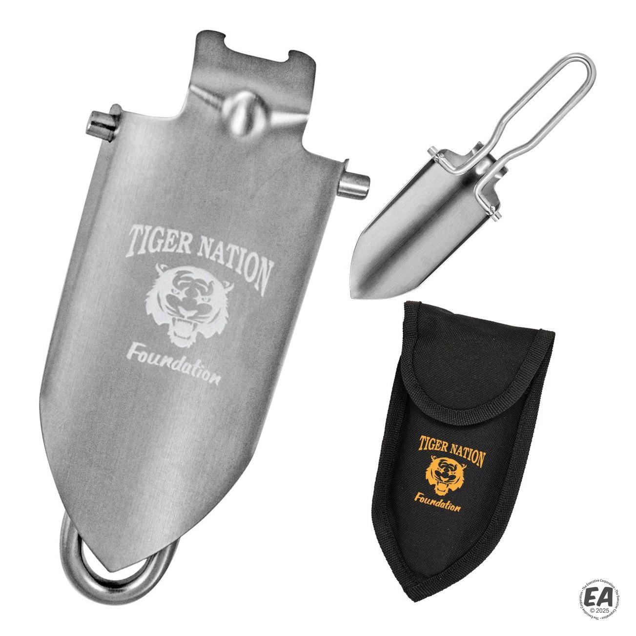 Customized Mini Stainless Steel Folding Trowel | Promotional Garden ...