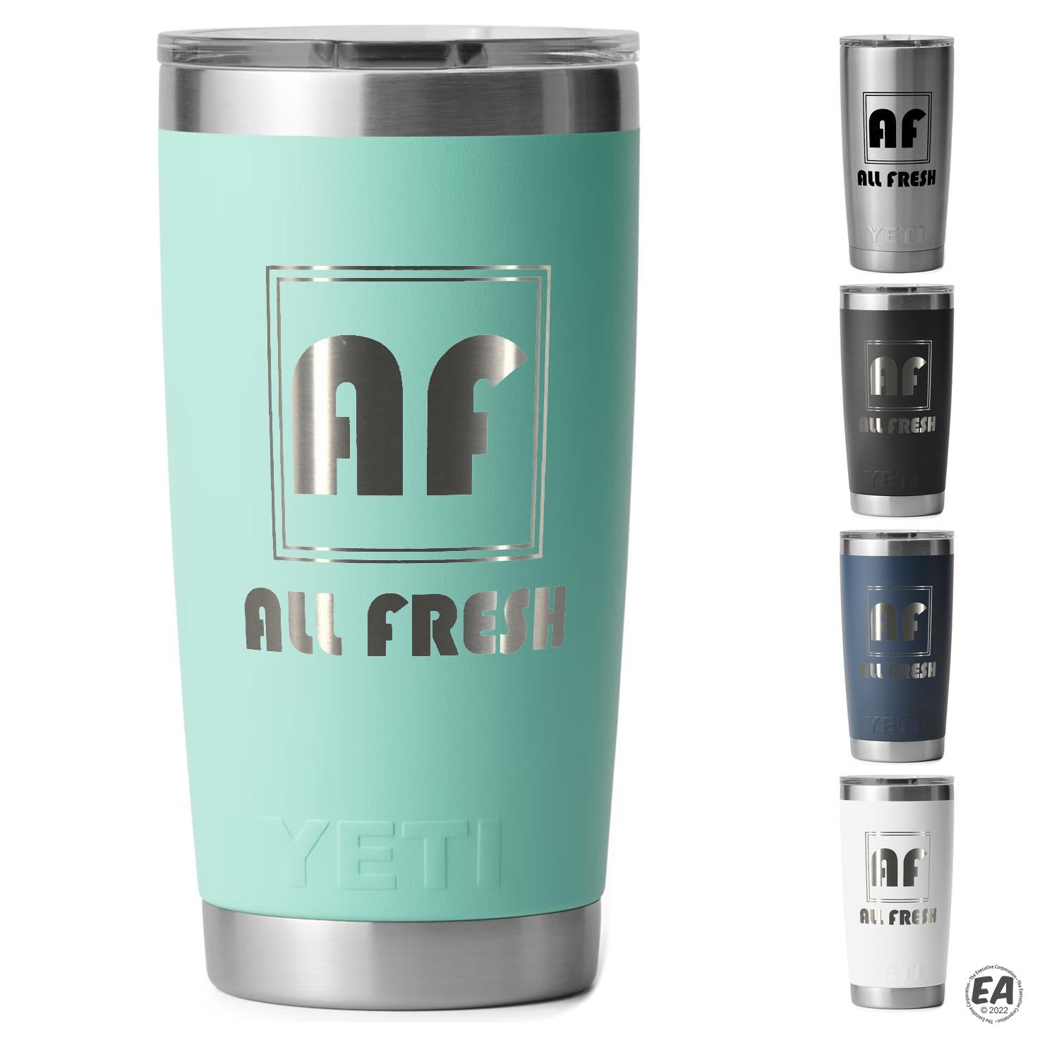 Promotional YETI Rambler 20 oz Tumbler | Custom Stainless Steel ...
