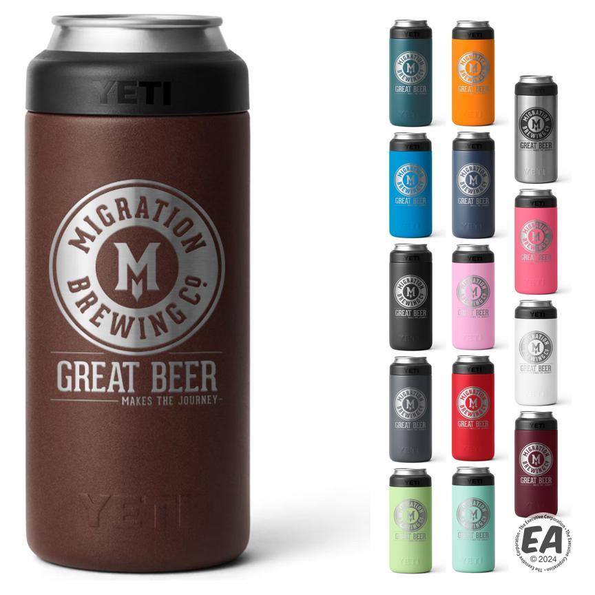 Customized YETI Rambler 12 oz Colster Slim Can Cooler | Custom Can ...