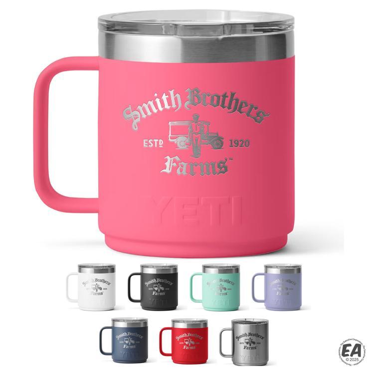 Customized YETI Rambler 10 oz Stackable Mug | Promotional Travel Mugs ...