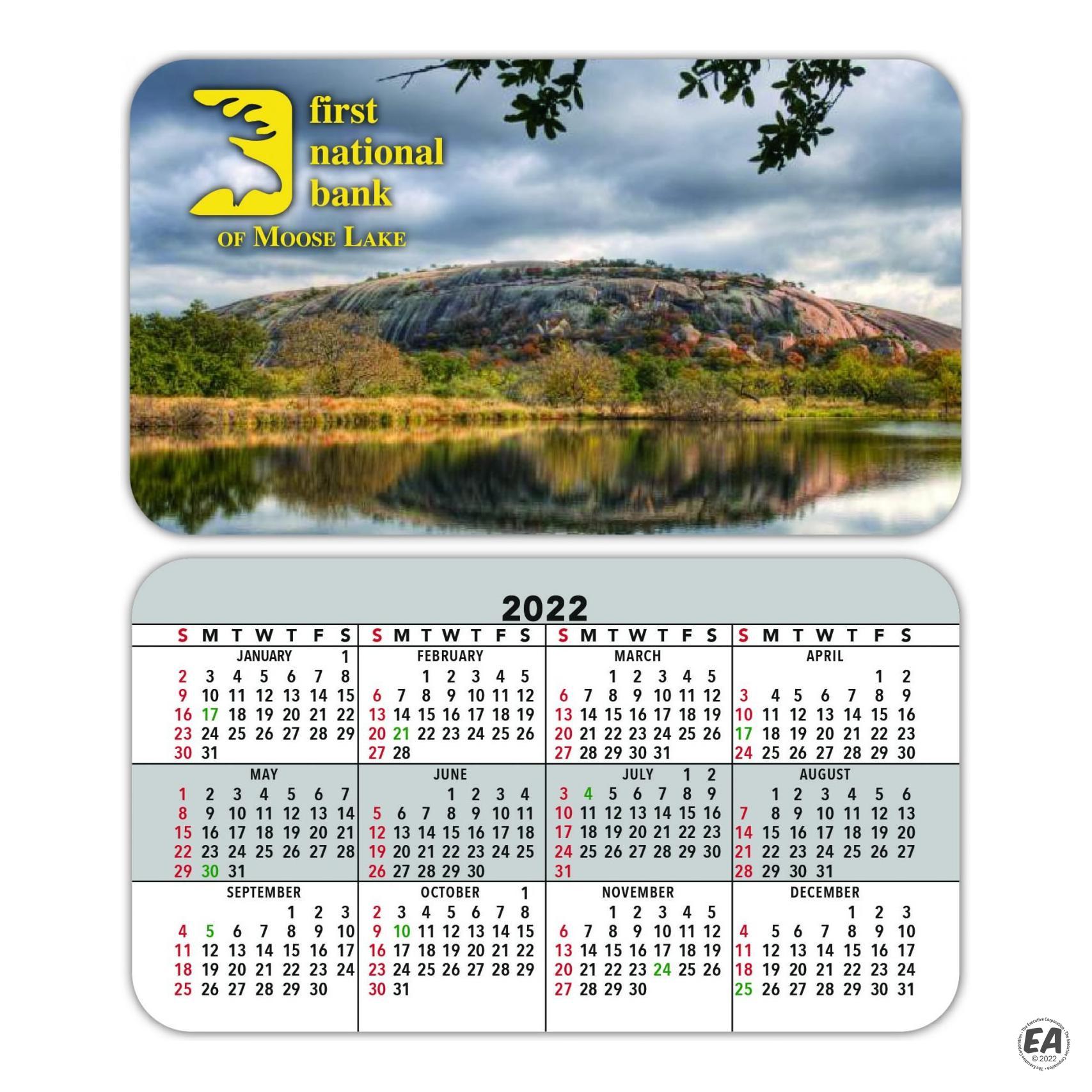 Promotional Playing Card Quality Calendar Cards (Horizontal ...