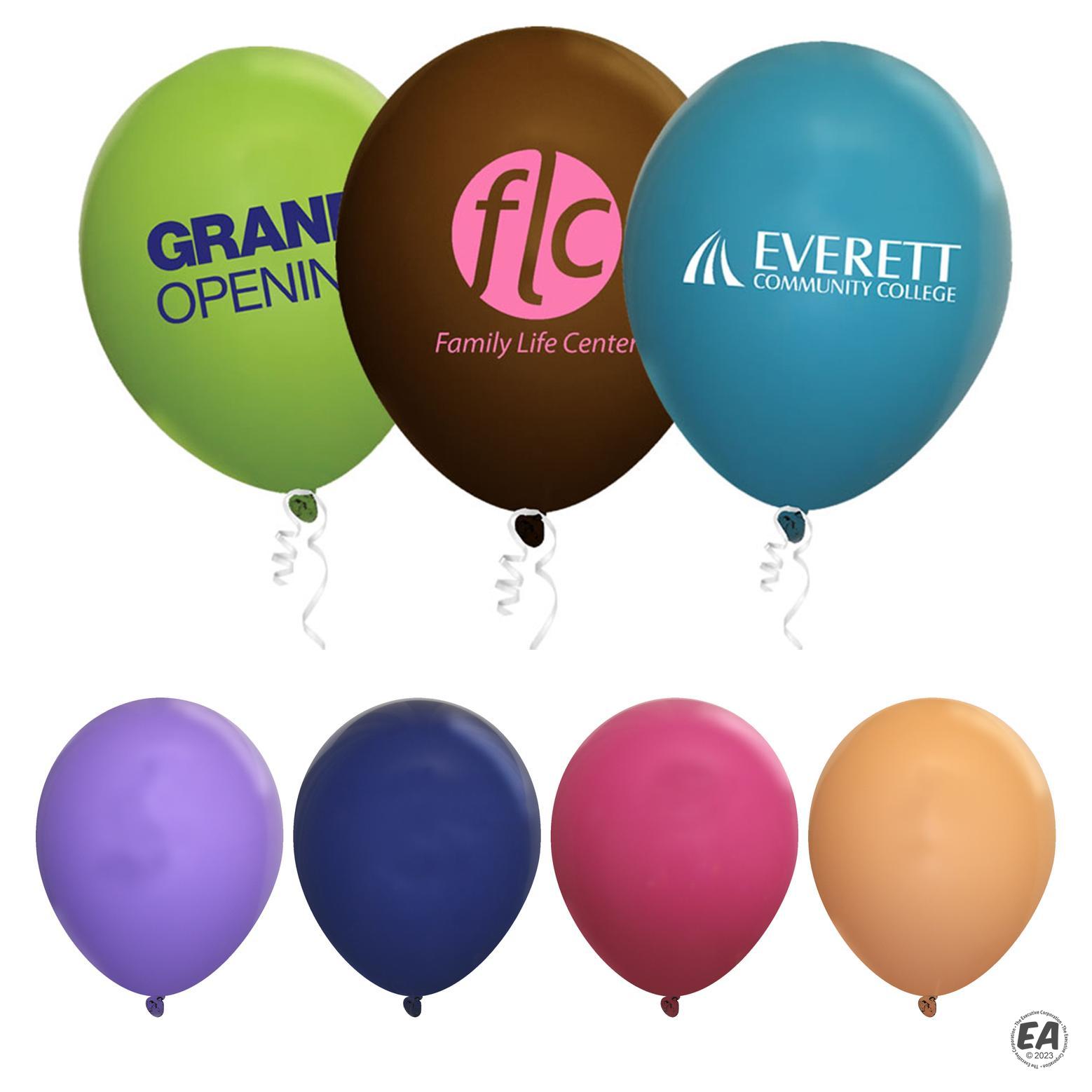 Customized 9 Fashion Opaque Latex Balloon | Branded Balloons ...