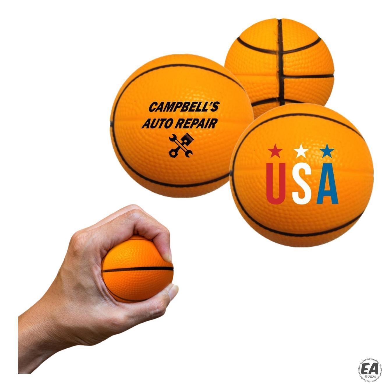 Customized Basketball Squishy Squeeze Memory Foam Stress Reliever ...