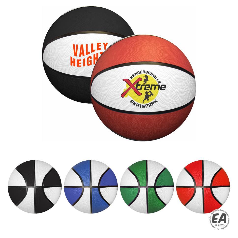 Customized Mini 7 Rubber Basketball Colors | Promotional Sports Gift ...