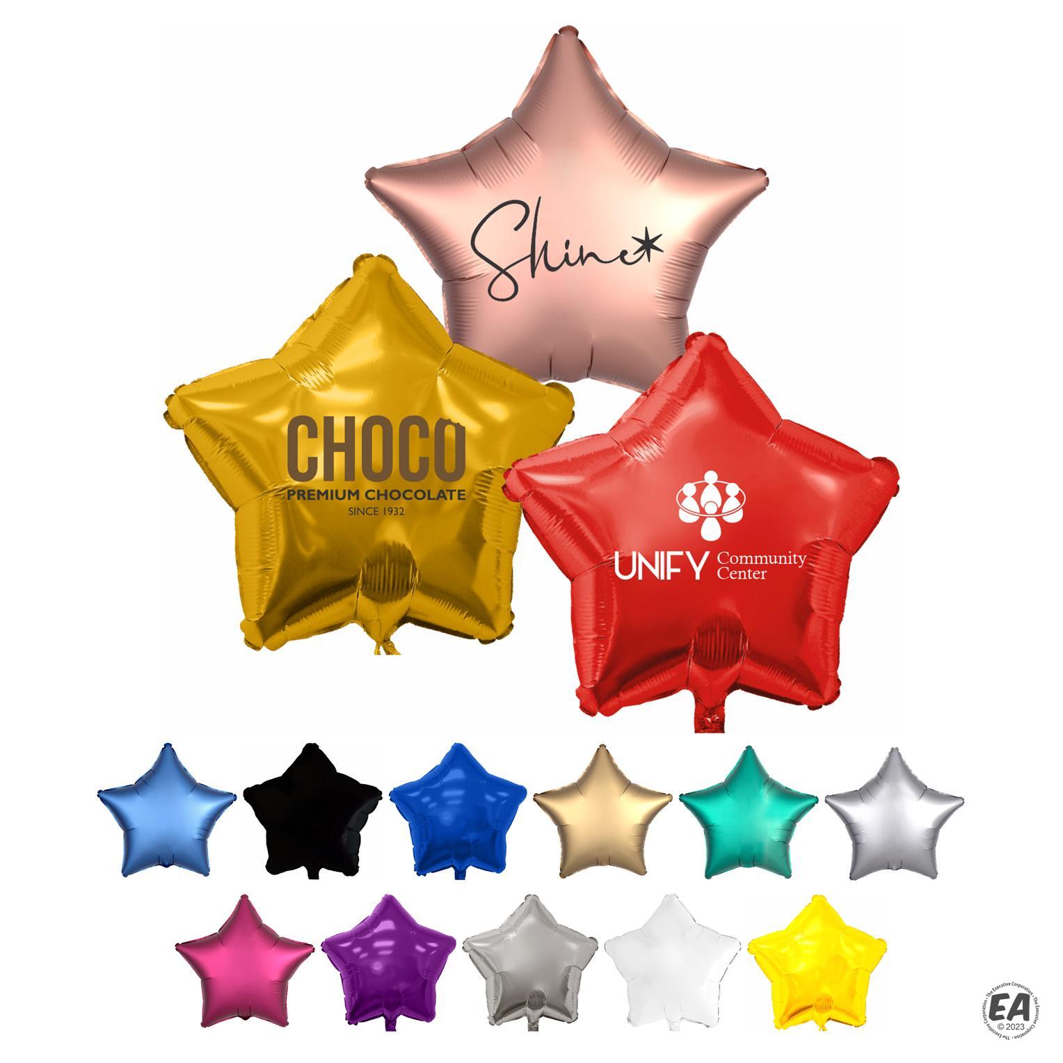 Customized 17 Star Helium Saver XtraLife Foil Balloons | Promotional ...