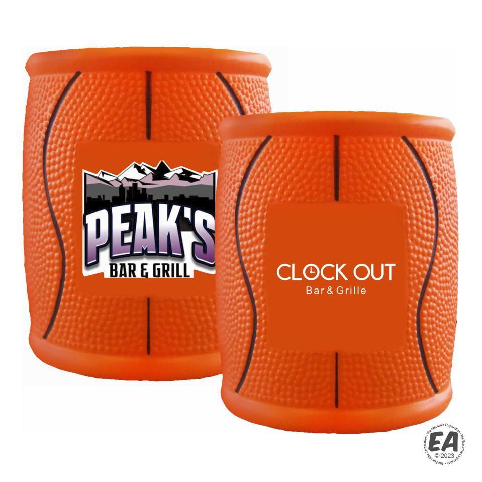 Customized Sports Themed Beverage Cooler - Basketball | Custom Can ...