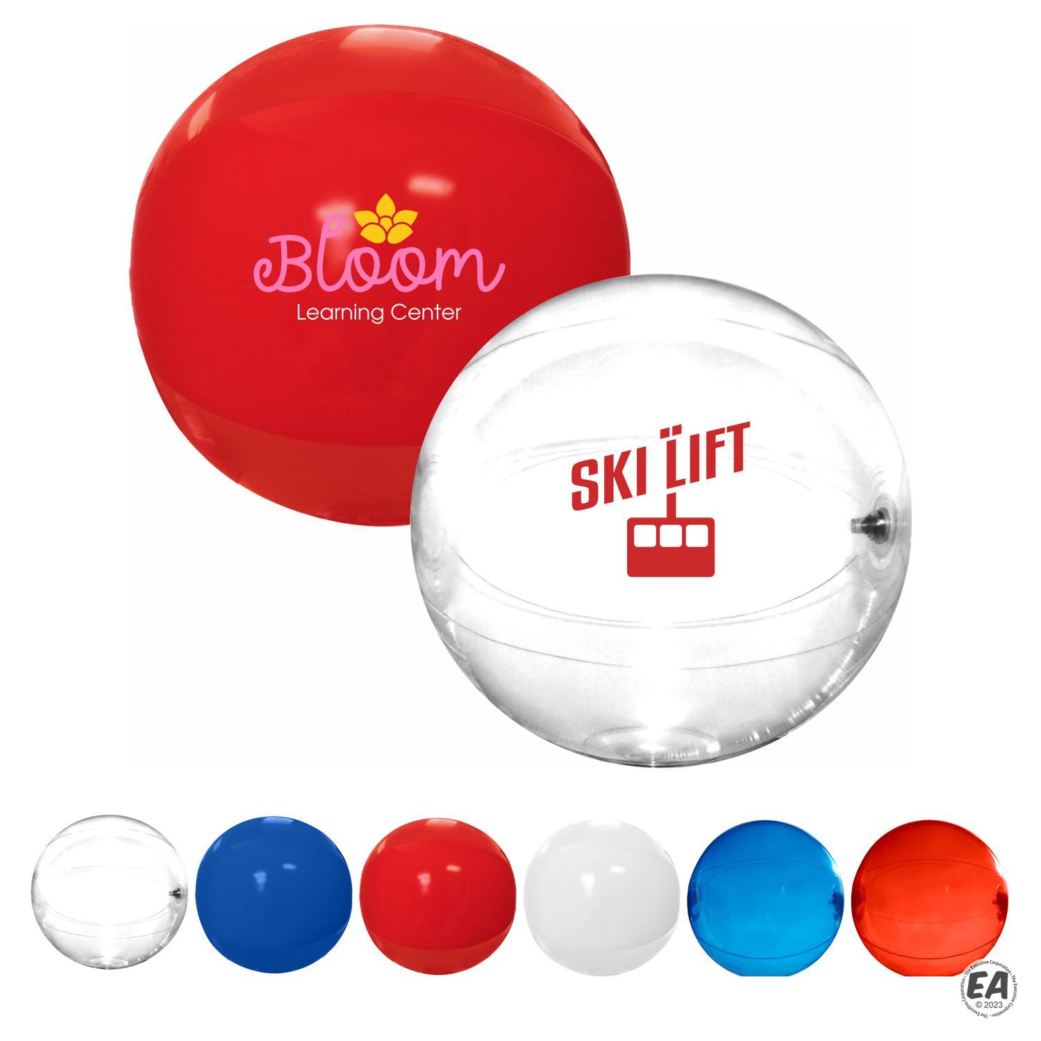 Promotional Inflatable Solid Color 16 Beach Ball | Customized Beach ...