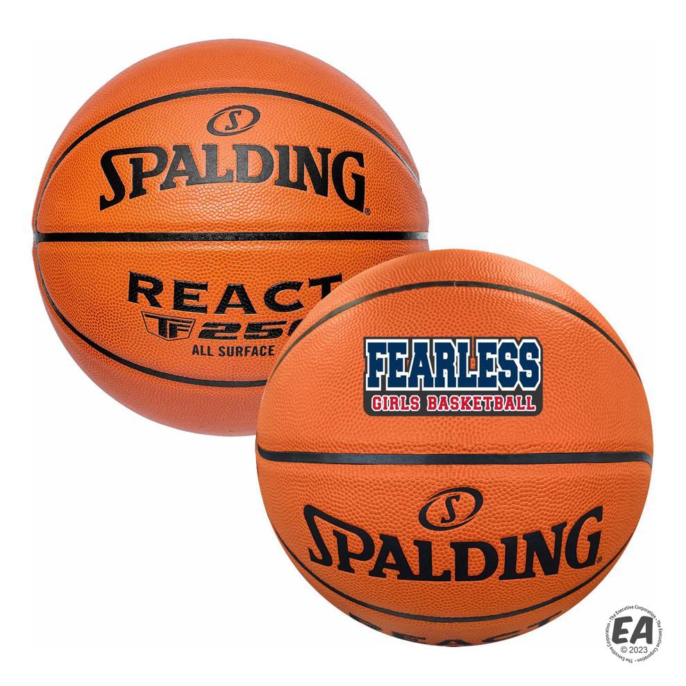 Branded Spalding Full-Size Composite Leather Basketball | Promotional ...