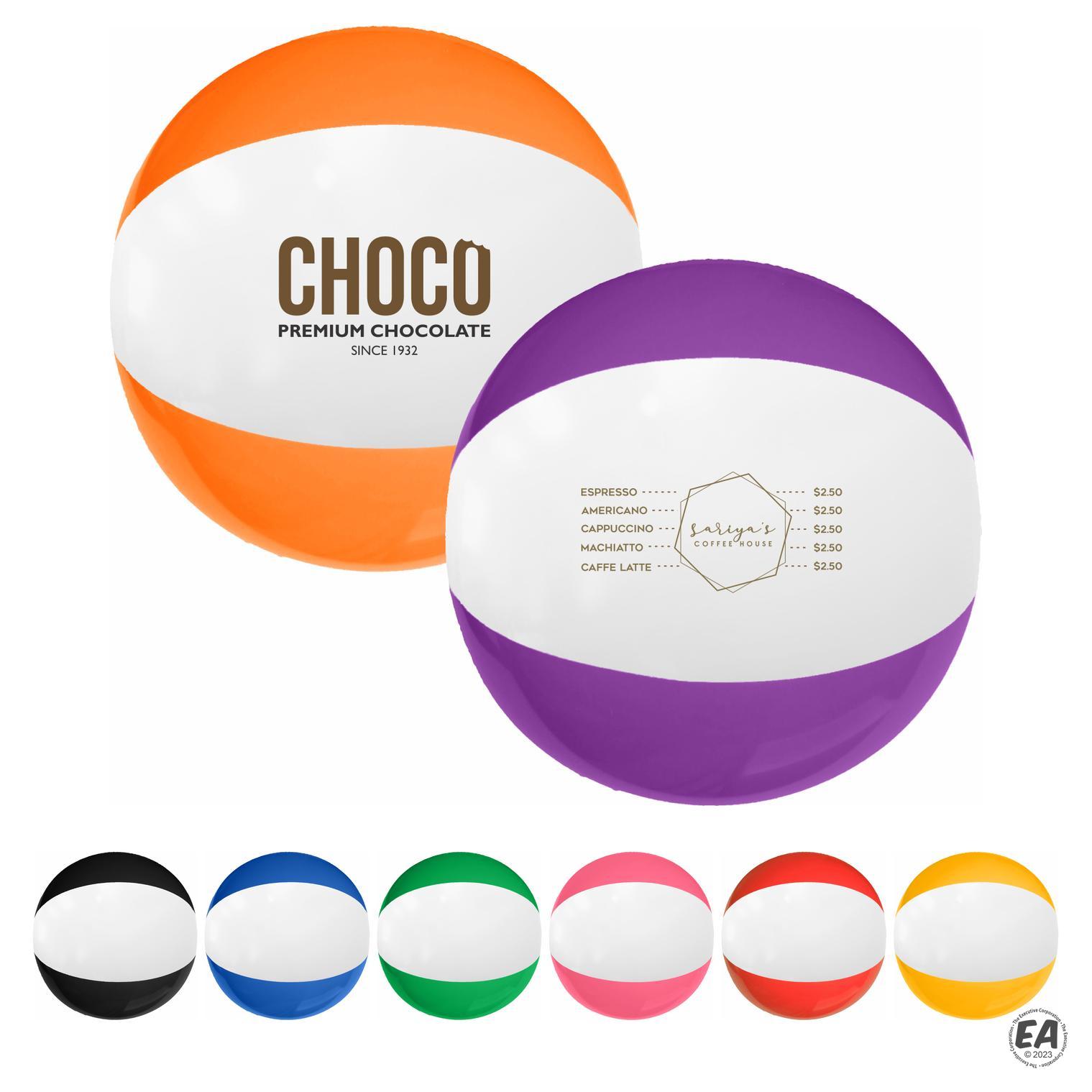 Promotional Two-Toned 16 Beach Ball | Custom Beach Balls | Branded Two ...