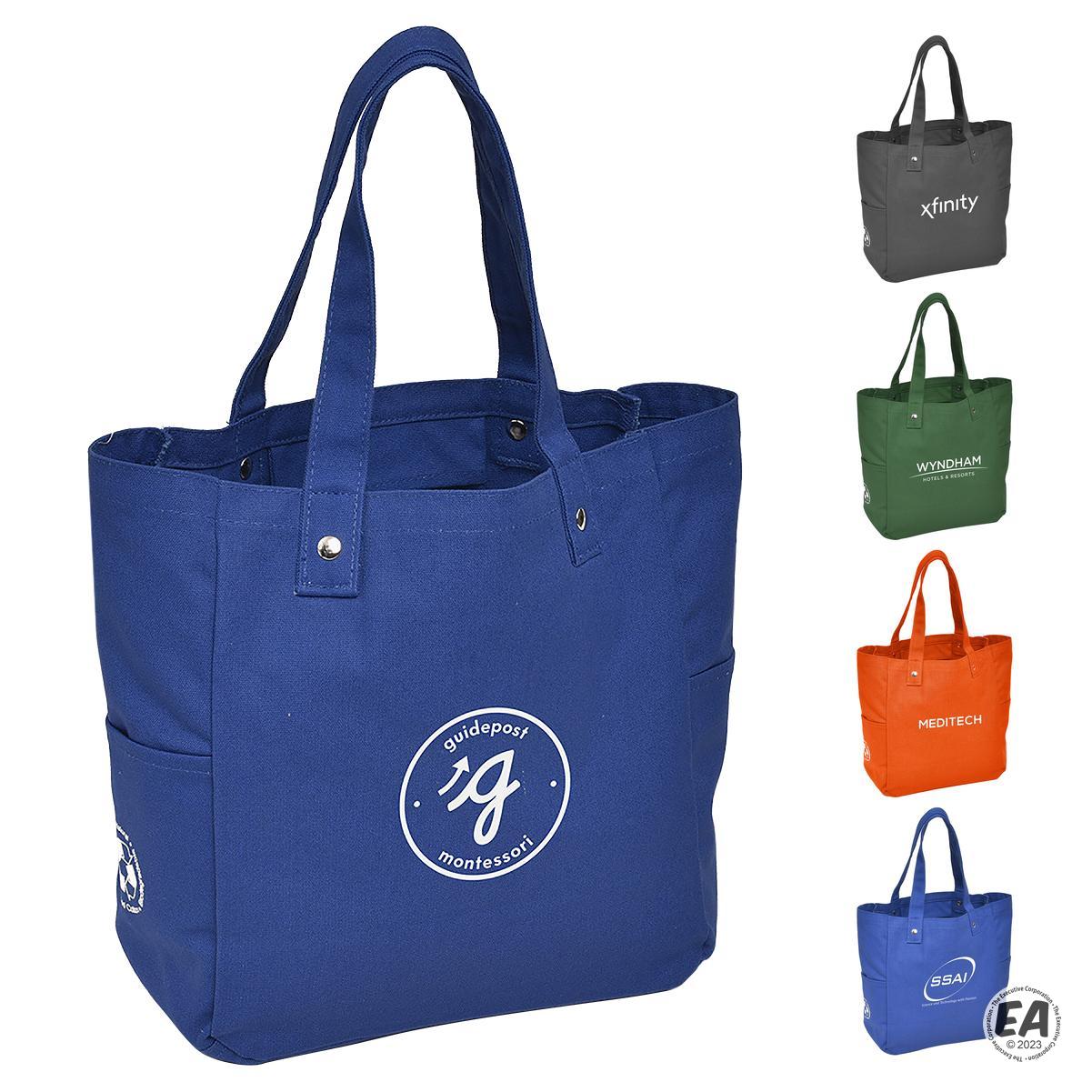 Promotional Utility Cotton-Canvas Tote Bag | Branded Canvas Tote Bags ...
