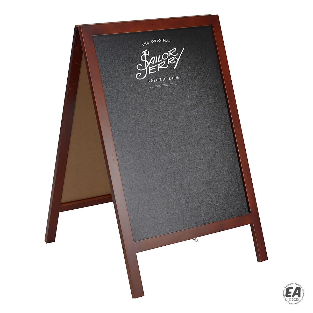 Customized A-Frame Restaurant Chalk Menu Board | Promotional Dry Erase ...