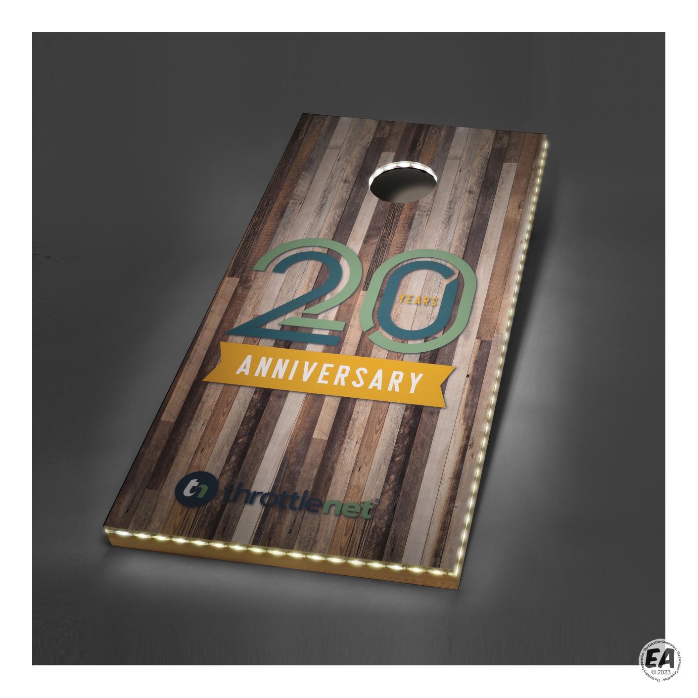 Customized Night Time Cornhole Game Set (2-Board Set) | Promotional ...