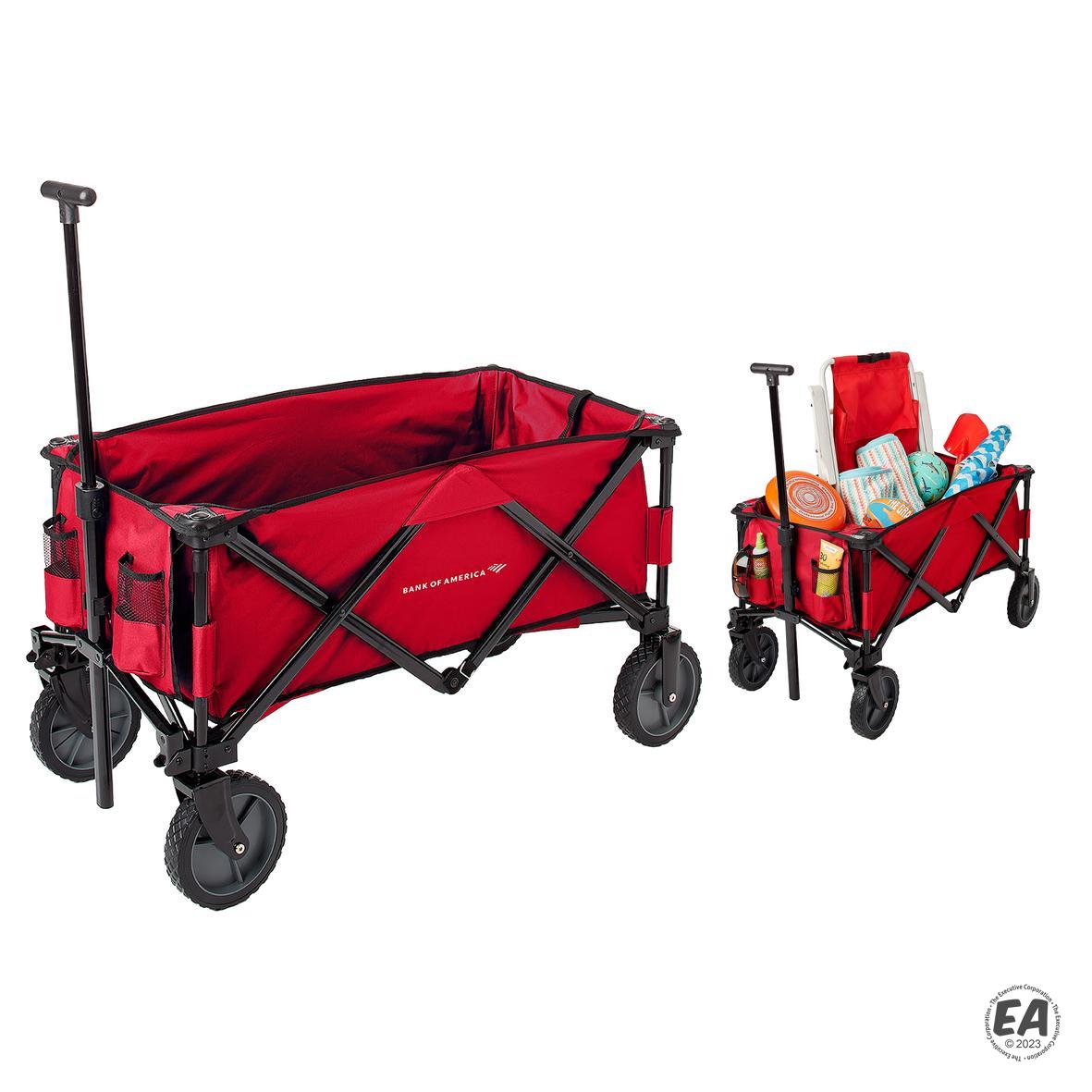 Custom Compact Folding Beach Wagon | Customized Camping Supplies ...
