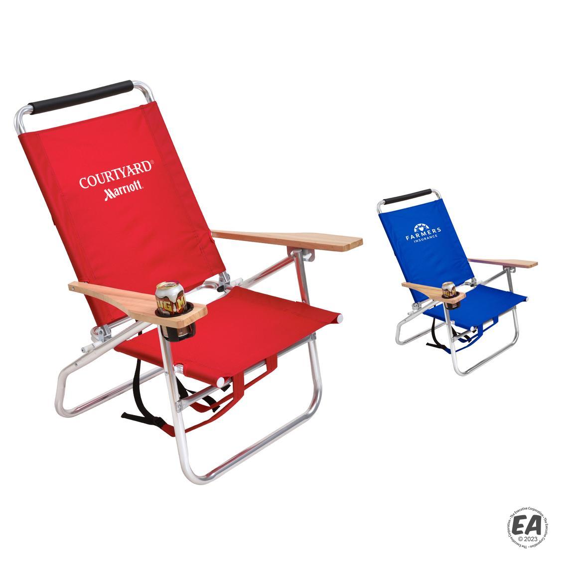 Branded Bahama Beach Chair (225 lbs Capacity) | Customized Folding ...