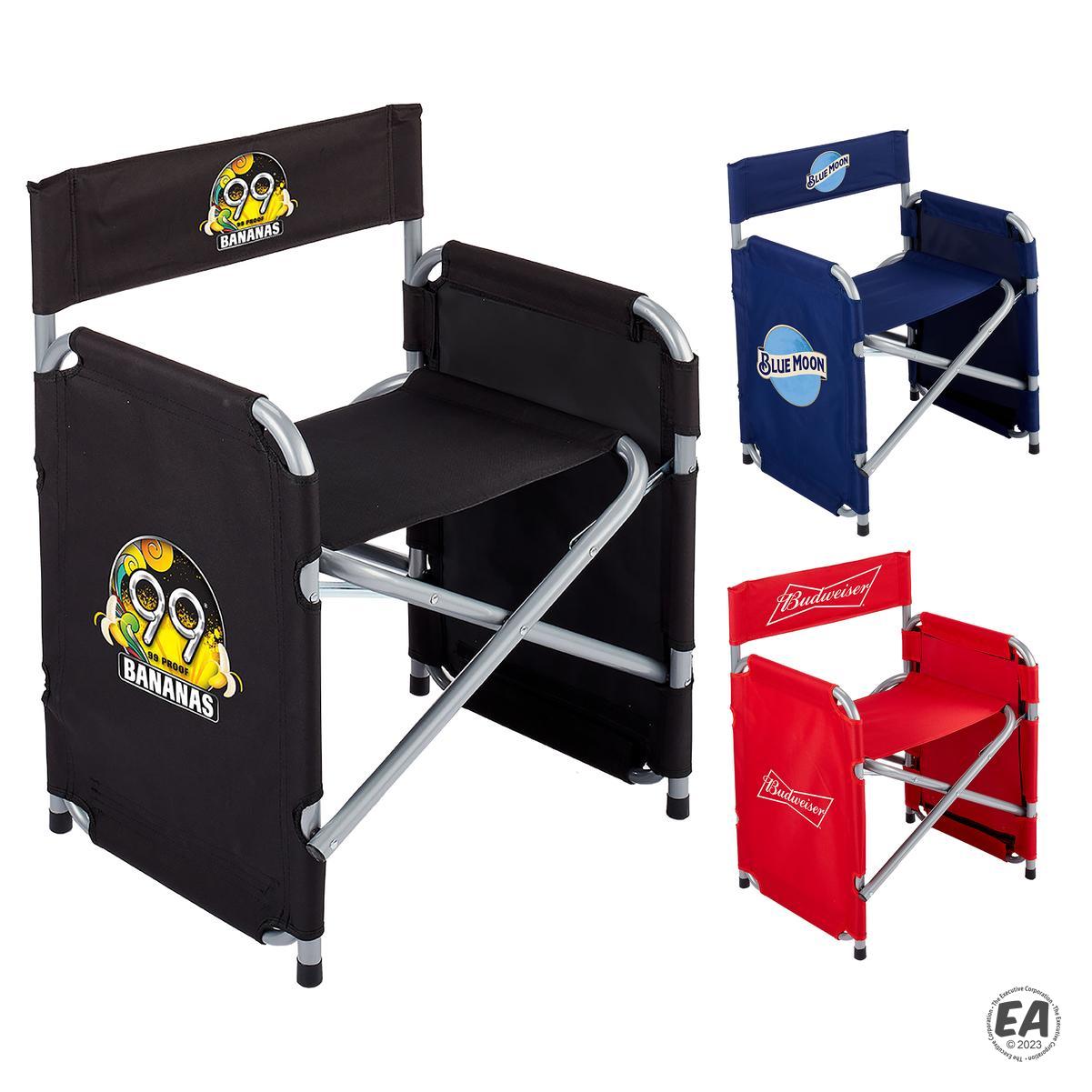 Customized Ad Director Folding Chair (250 lbs Capacity) | Branded ...