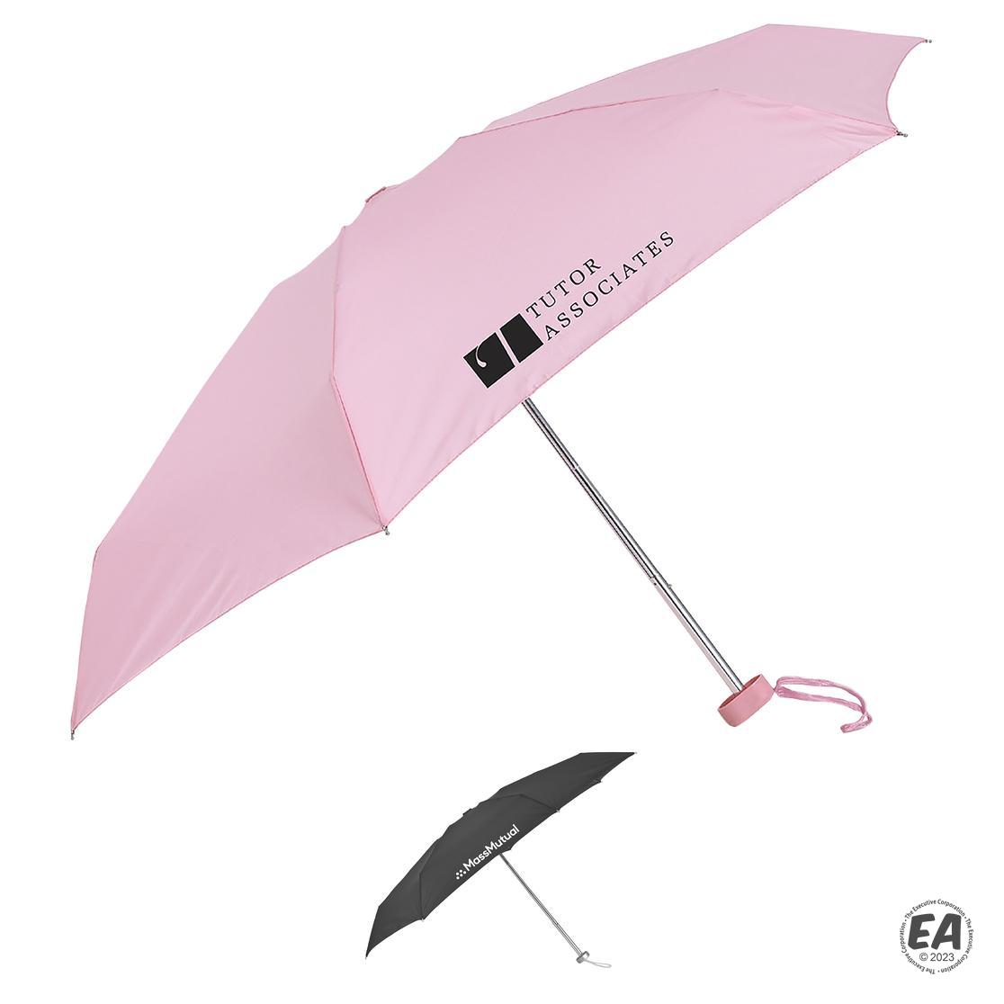 Promotional RainAlertz Super Pink Mini 40 Umbrella in Eyeglass Case ...