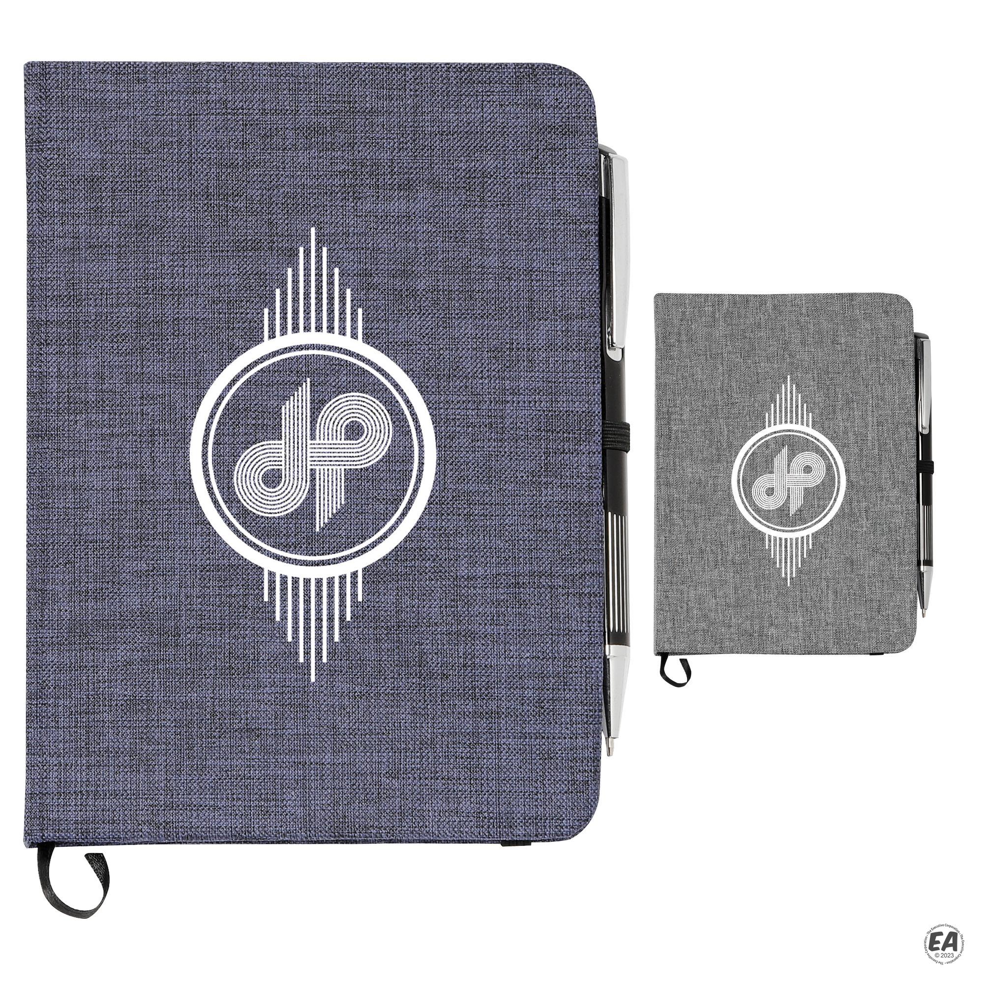 Promotional 5x7 Heathered Bound Notebook | Customized Notebooks ...