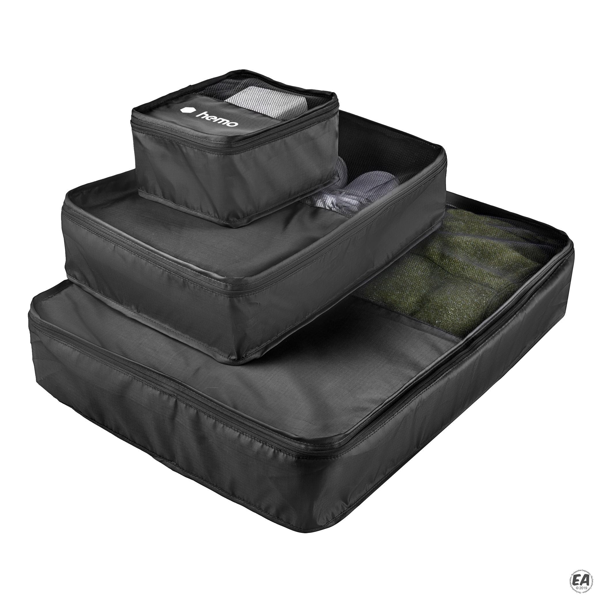 Promotional Packing Cubes 3pc set | Custom Travel Accessories ...
