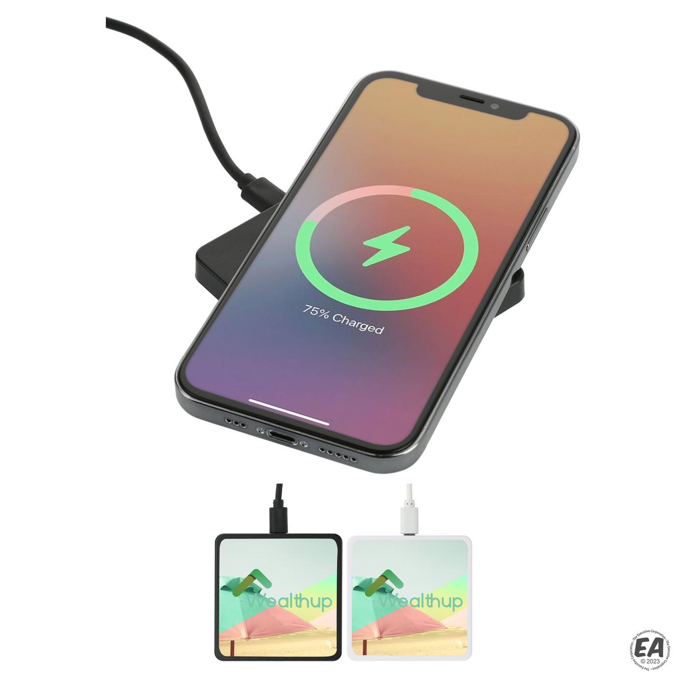 Promotional Square Wireless Charging Pad | Customized Wireless Phone ...